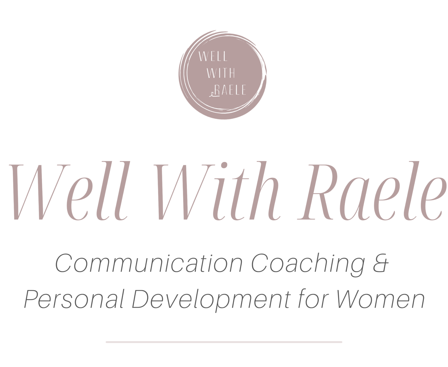 Welcome! - Well With Raele